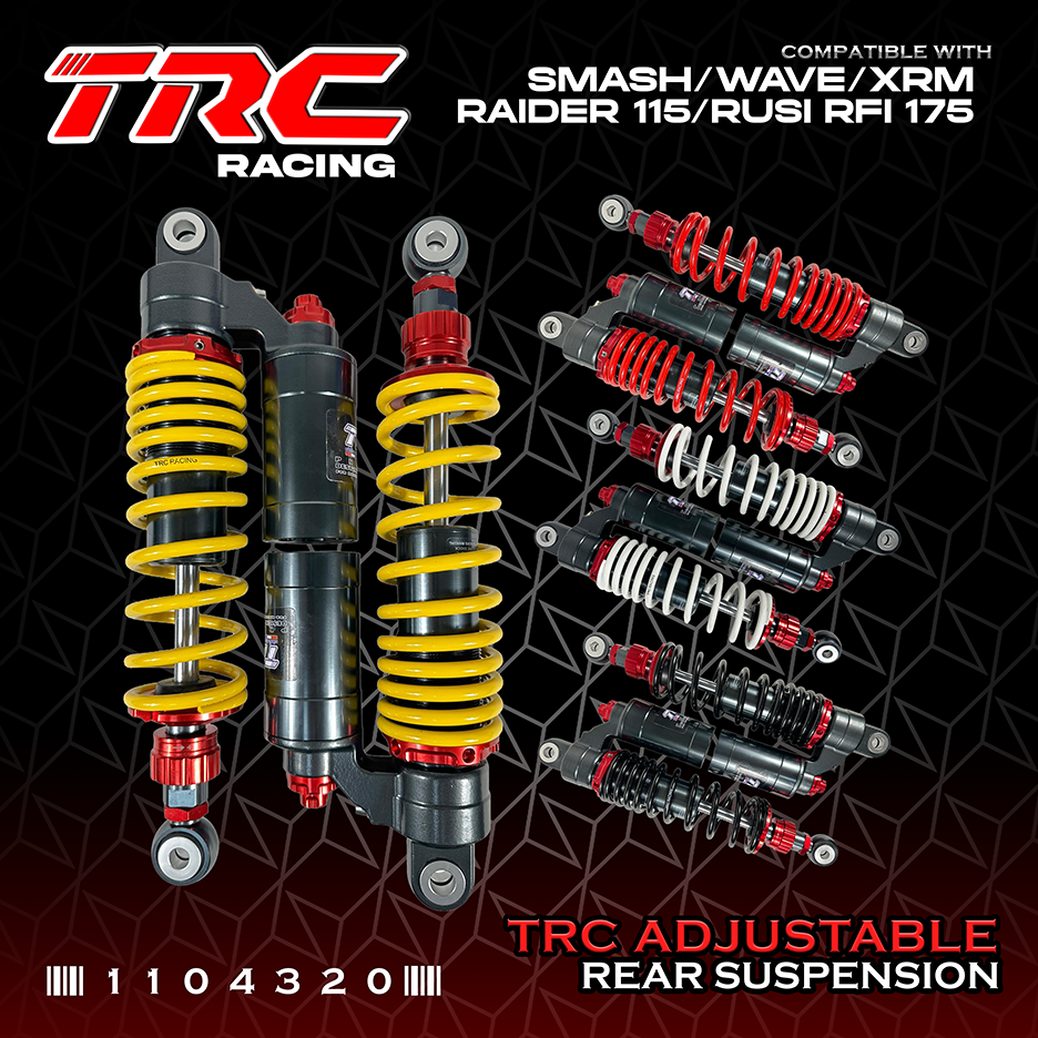 TRC Racing 320mm Rear Dual Shock Absorber Suspension For Wave Xrm Tmx ...