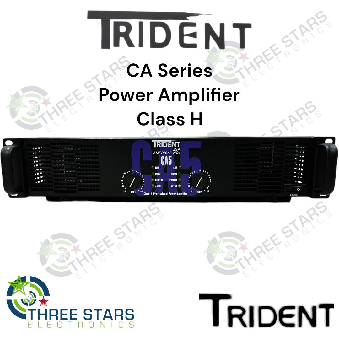IMIX Trident CA-5 Power Amplifier 400W x2 RMS Class H | Shopee Philippines