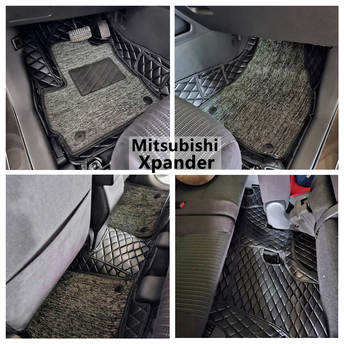 Mitsubishi Xpander 2018 to 2025 Floor Matting Deepdish Coil Mats For ...