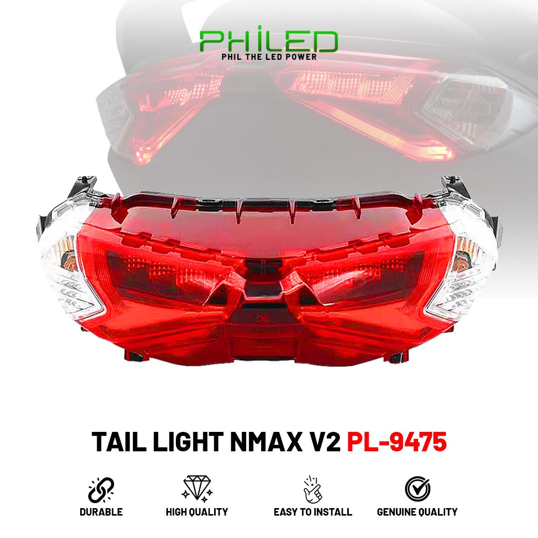 PHILED STOCK TAIL LIGHT FOR NMAX V2 ASSY PLUG AND PLAY FOR YAMAHA NMAX ...