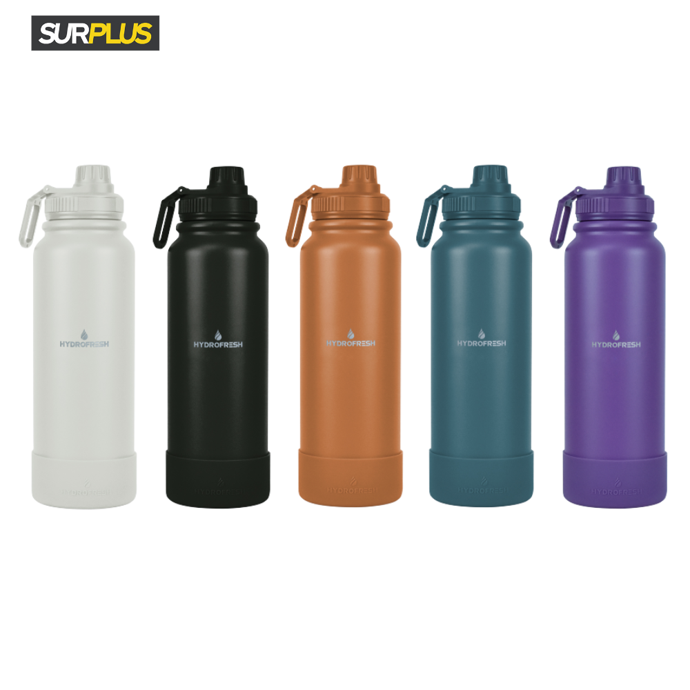 Surplus Hydrofresh Flask Sporty Handle With Silicon Boot 40oz/1.3L ...
