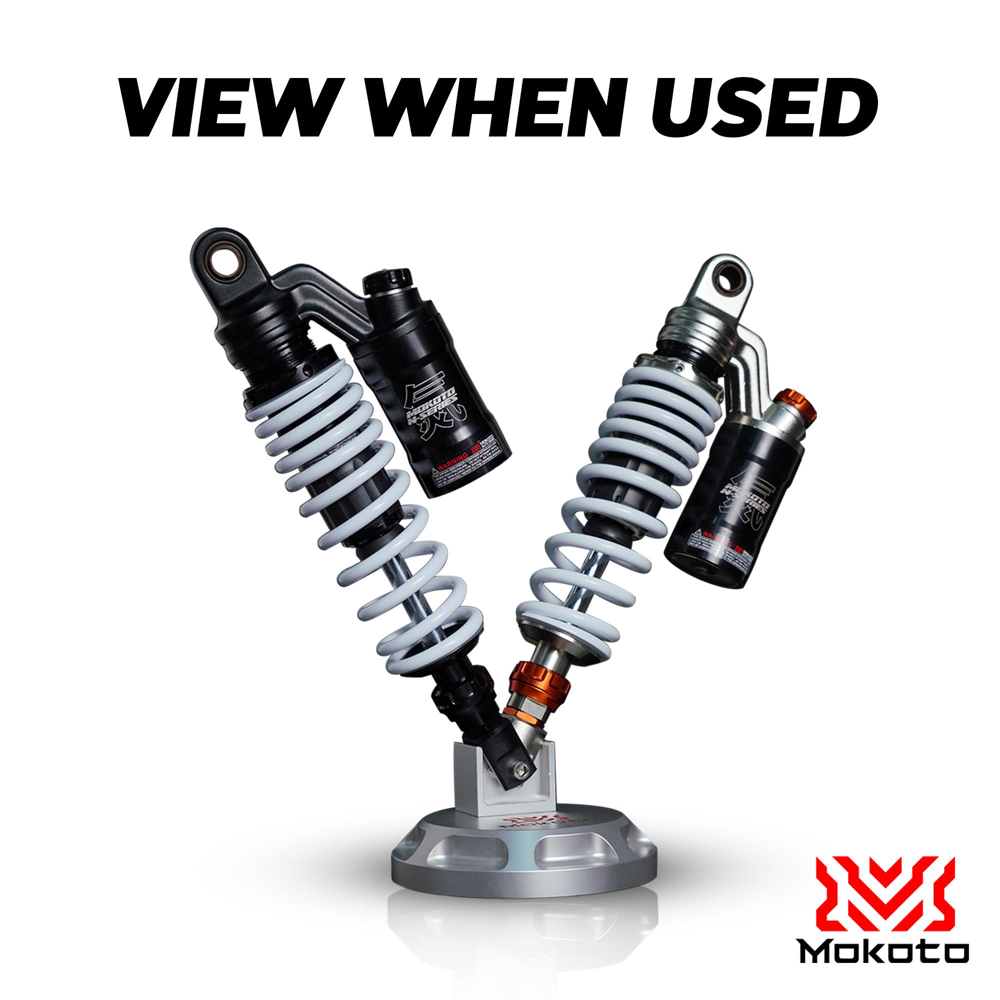 MOKOTO ELITE SERIES UNIVERSAL CNC ALLOY SHOCK STAND FOR DISPLAY SHOCK ...