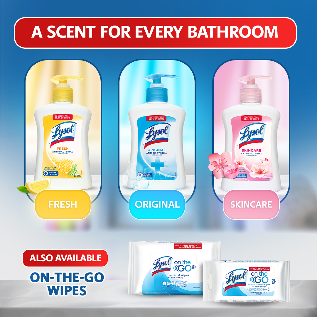 Lysol Antibacterial Hand Soap Skincare 225 mL | Shopee Philippines