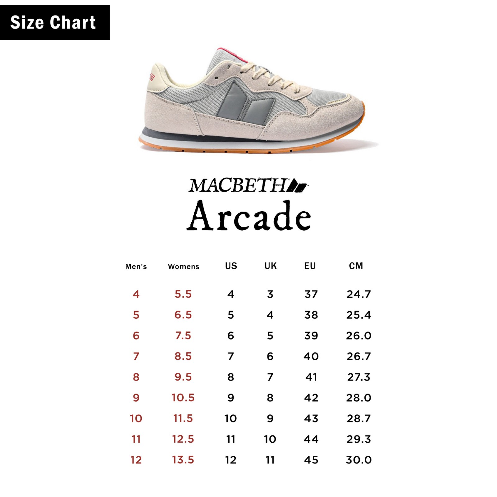 Macbeth Shoes " Arcade " ( Beige / Light Gray ) | Shopee Philippines
