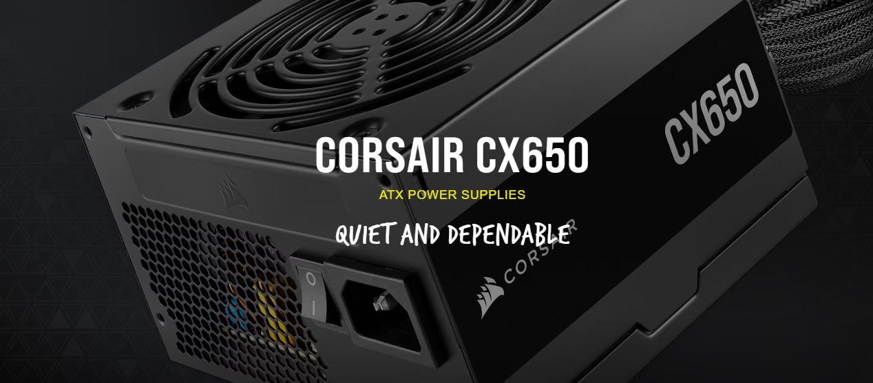 CORSAIR CX Series CX650 – 650 Watt 80 PLUS Bronze ATX Power Supply CP-9020278-NA | Shopee ...