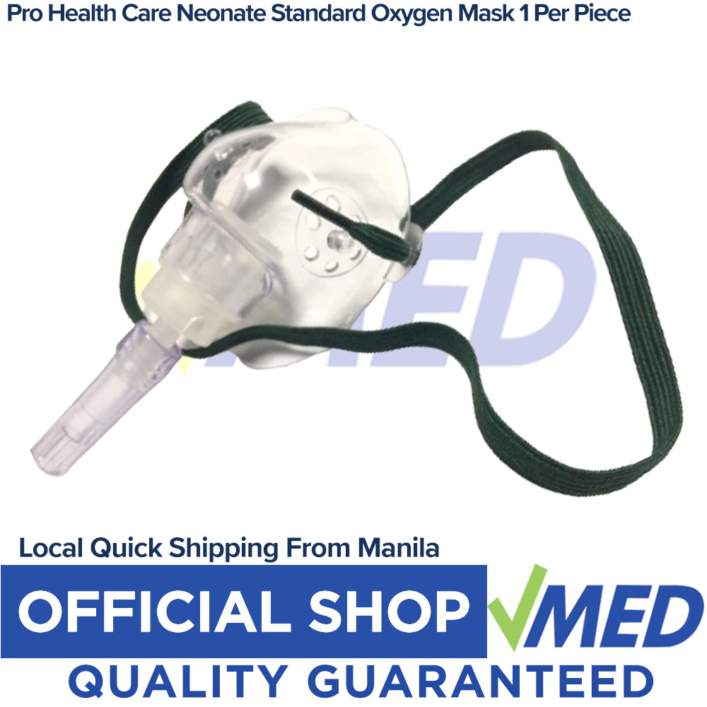 VMED Prohealthcare Sterile Disposable Simple Oxygen Mask NEONATE (1 PC ...