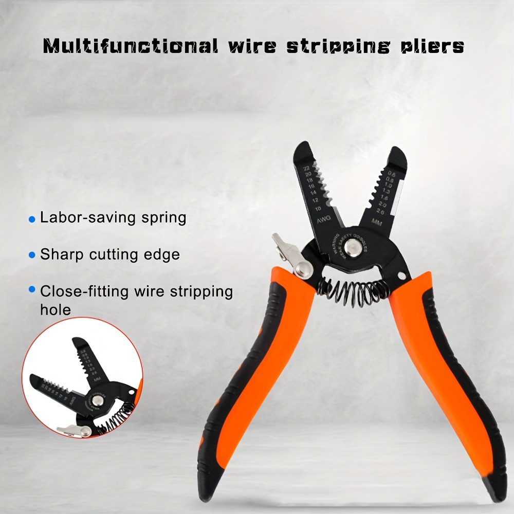 7-In-1 Wire Stripper Stripper Wire stripping Exquisite pliers cutter ...
