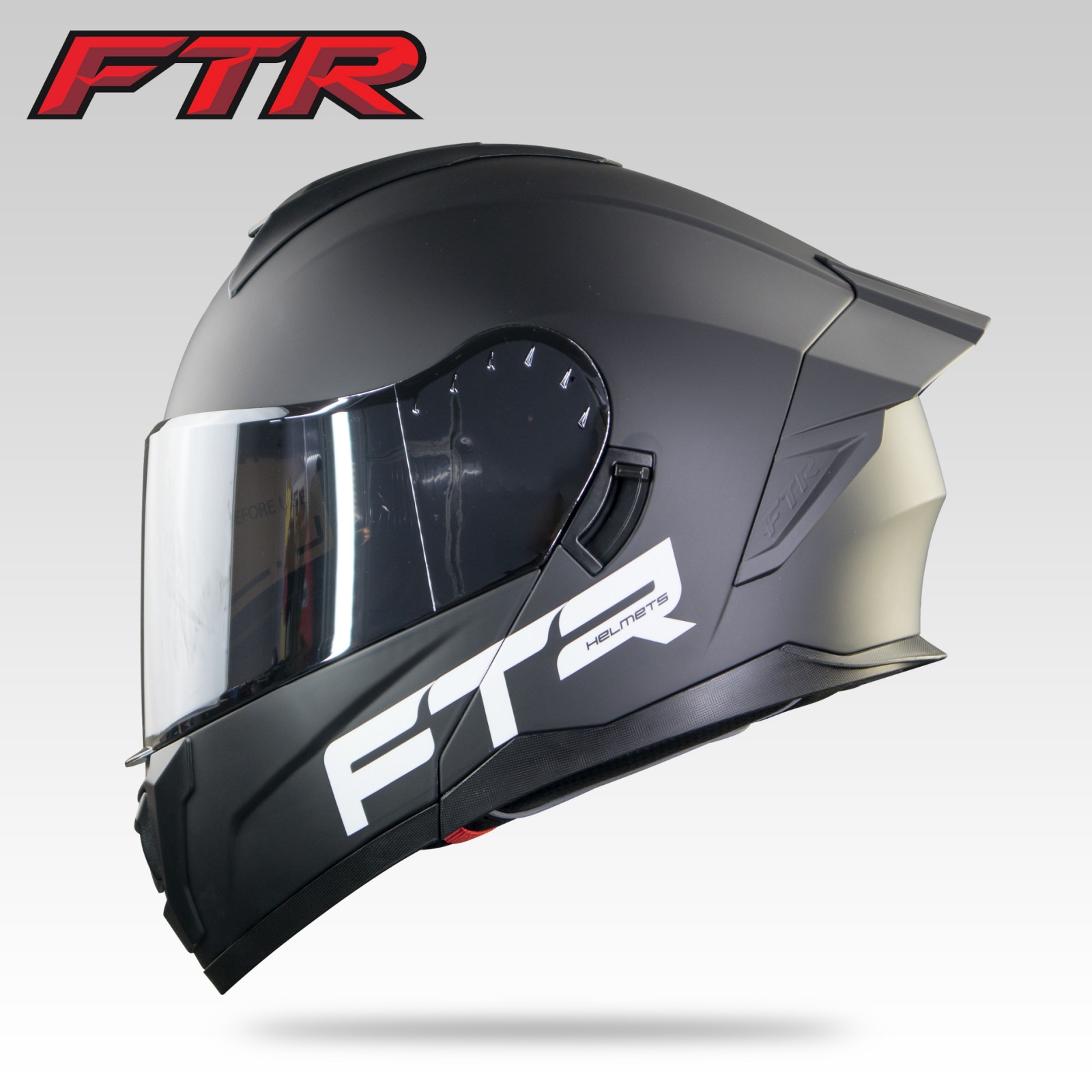 FTR Helmets N-Gage - Solid Colors Modular Dual Visor Helmet | Shopee ...