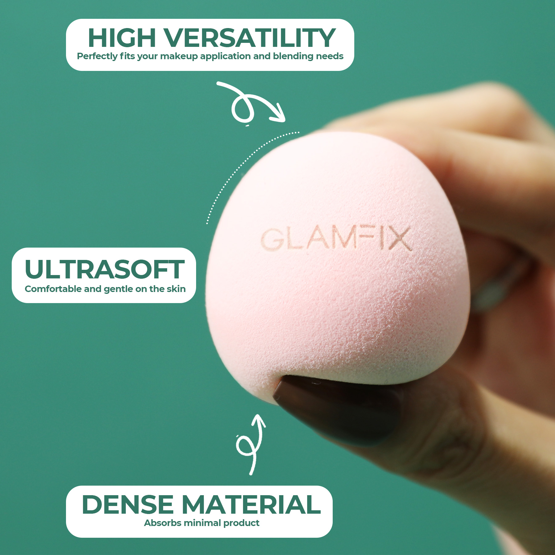GLAMFIX Fabulous Beauty Sponge Complete Sculpture | Makeup and ...