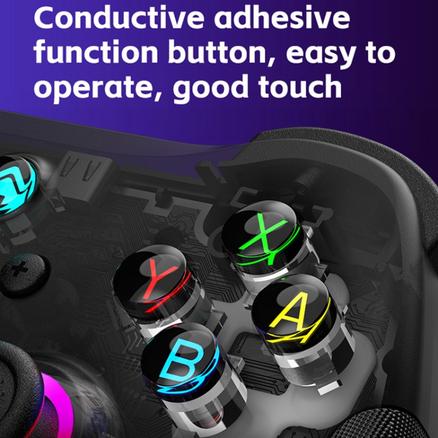 Ipega Z01 Rgb Colorful Light Wireless Gamepad Gaming Controller For ...