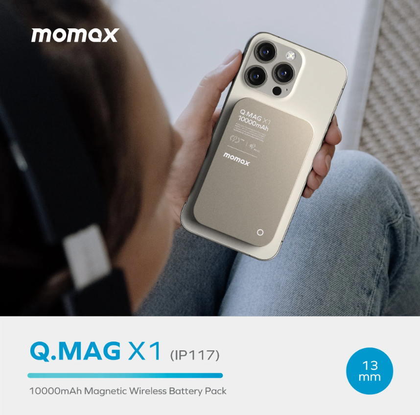 Momax Q.Mag X1 10000mAh Powerbank | Shopee Philippines