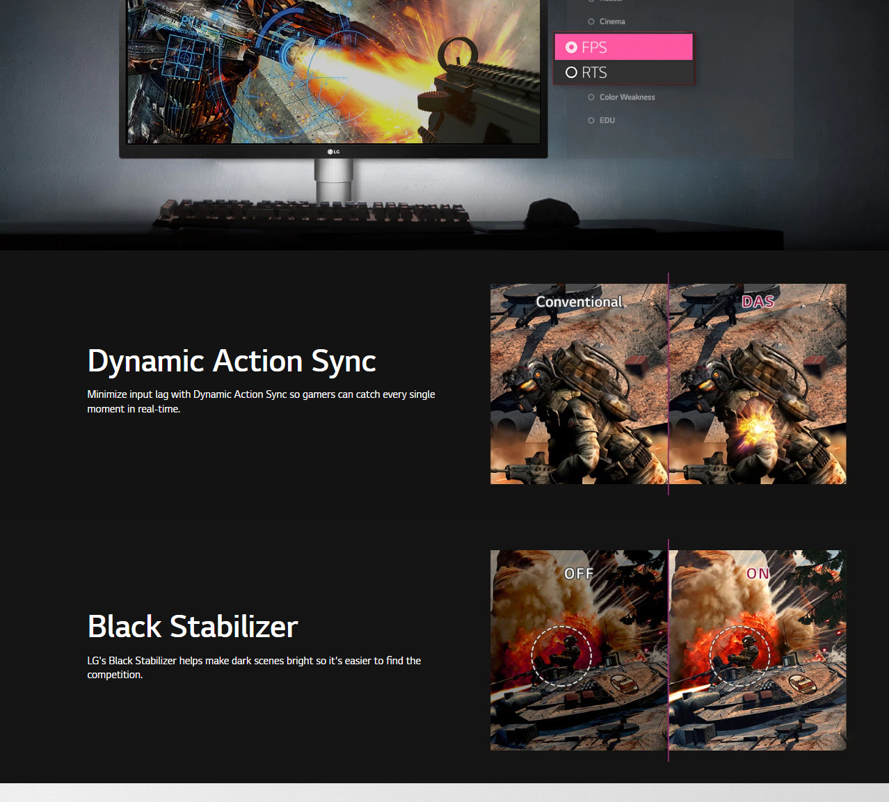 LG 27UL550-W 27" IPS LED 60Hz 4K UHD HDR Monitor Ergo Stand, HDMI ...