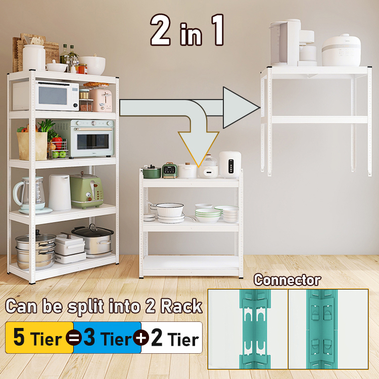 6layer Metal Rack organizer layer Steel Rack Shelves Heavy Duty shelf ...