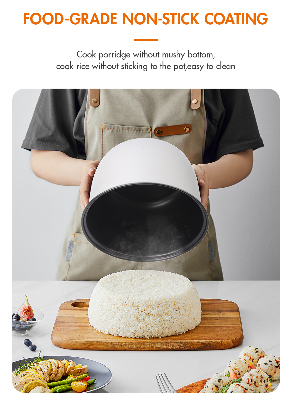 Gaabor Rice Cooker Temperature Control Wide Range Cooking Menu Rated 1 ...