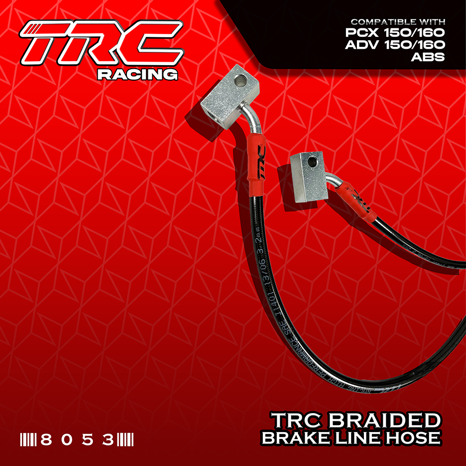 TRC PCX 150/160 ADV 150/160 TRC Braided Brake Line Hose ABS 8053 ...