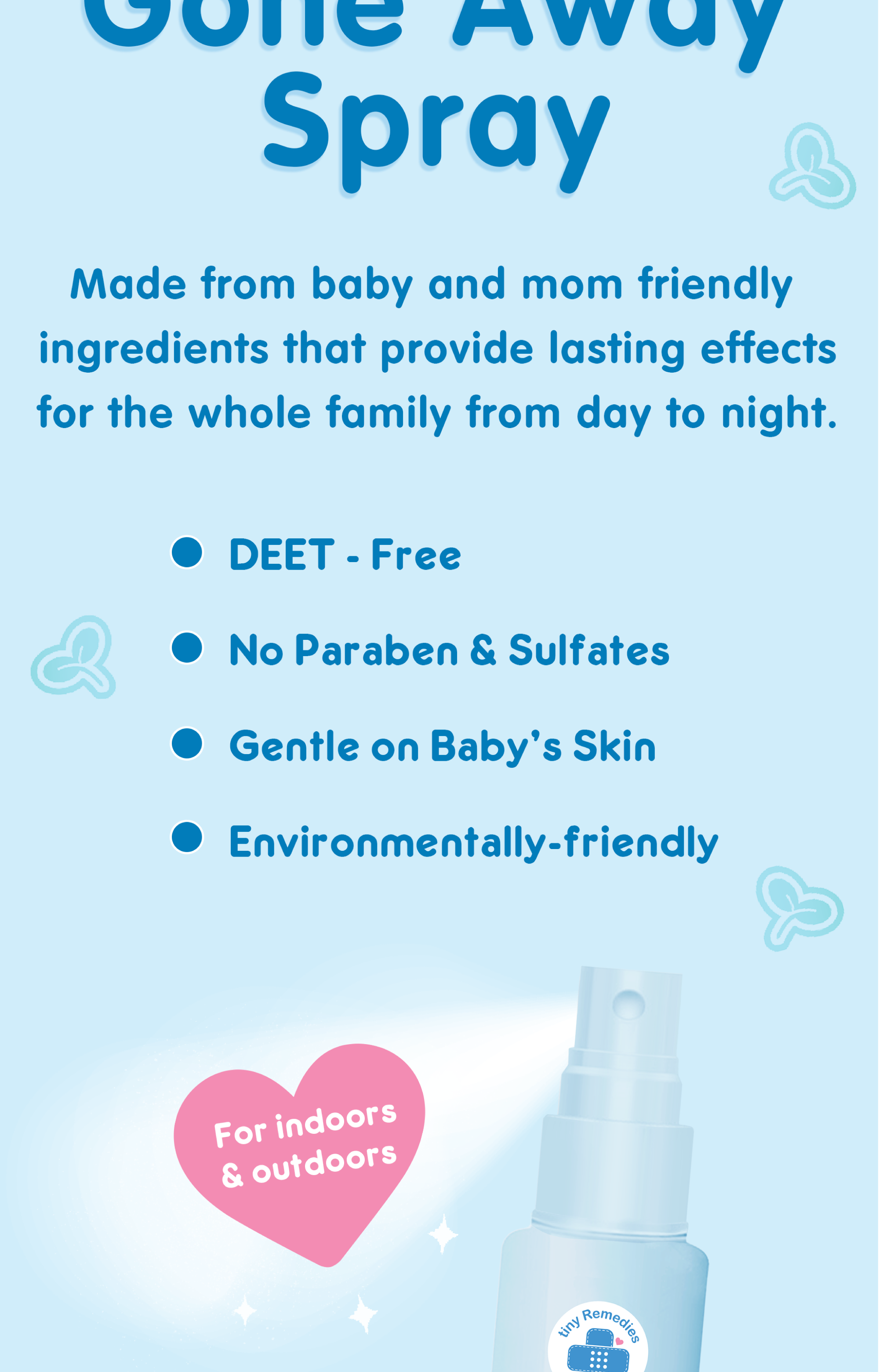 Tiny Buds Tiny Guardian Mist 50ml | Gone Away Mosquito Insect Repellent ...