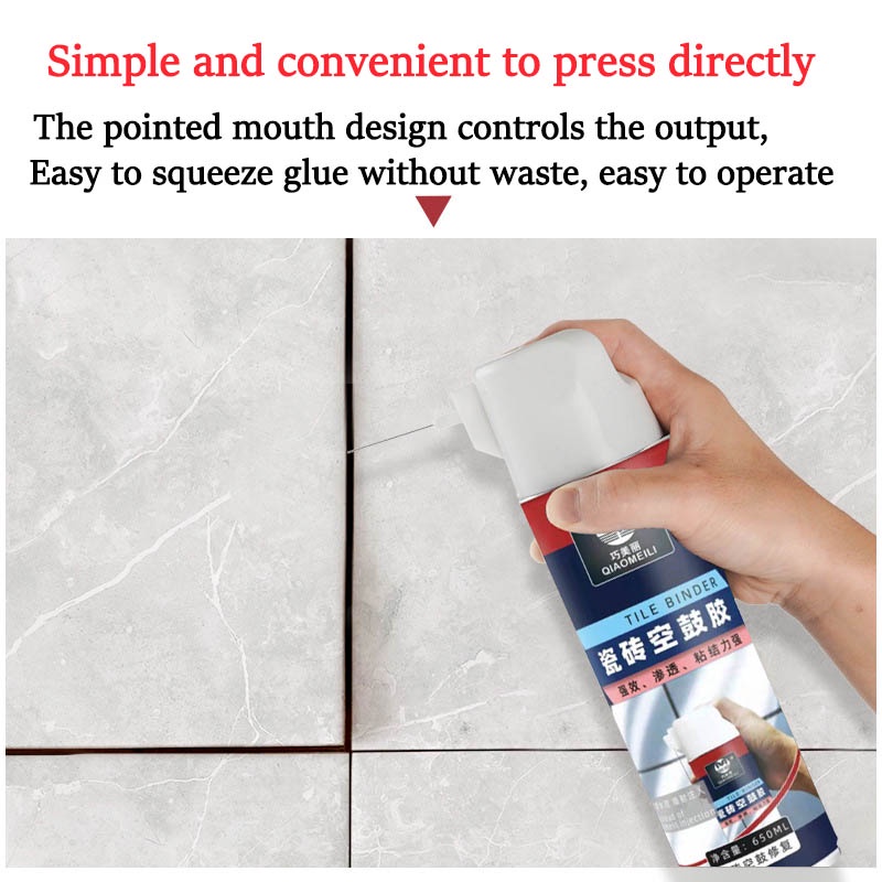 650ml Floor Tile Adhesive Repair Glue With needle design Waterproof ...