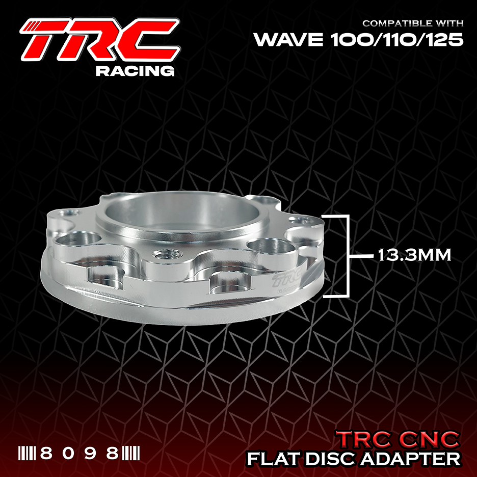 TRC RACING Flat Disc Adapter Wave 125/110/100 8098 | Shopee Philippines