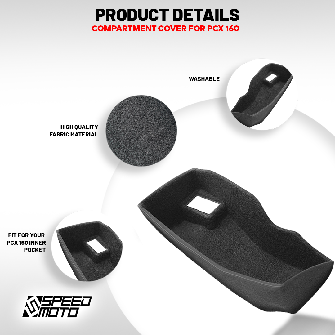 PCX 160 INNER COMPARTMENT LID COVER MKT-10308 SIDE POCKET VOLT ...