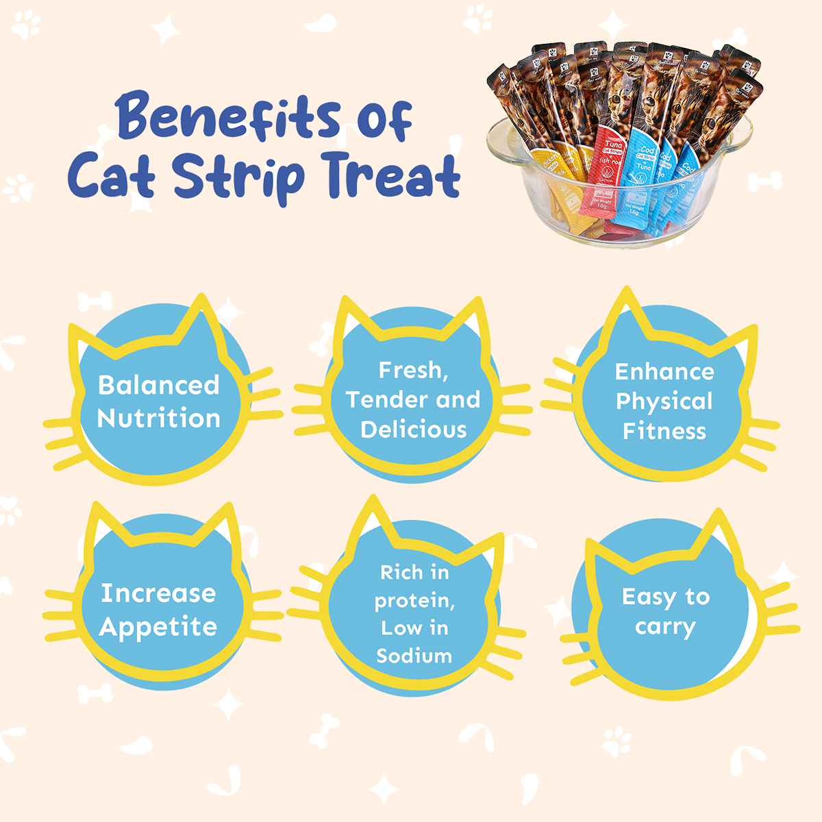 【150PCS】16g Cat Treats Cat Snacks Cat Kitten Snacks Cat Treats Fresh ...