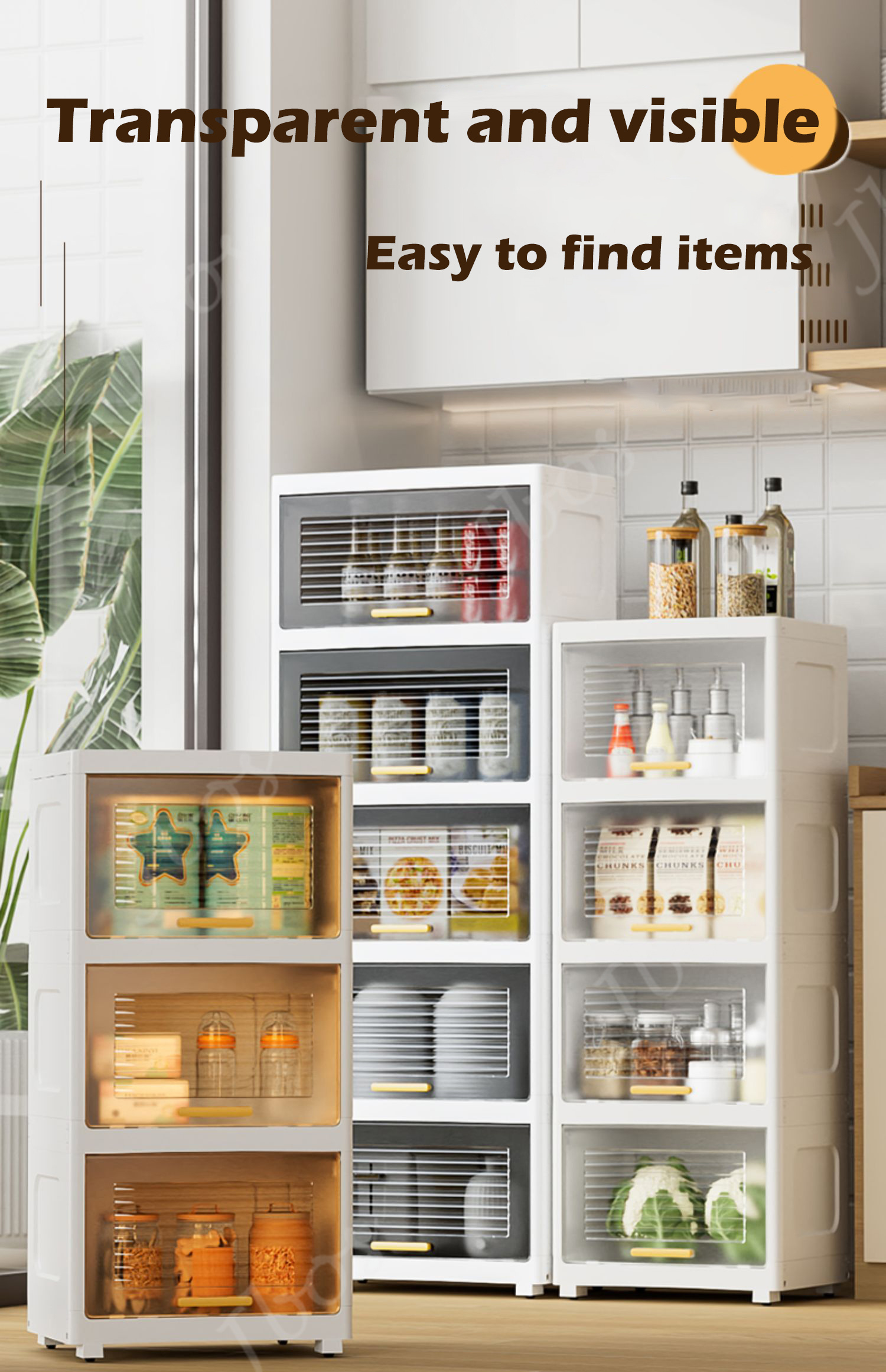 Jbos locker chest Plastic Durabox kitchen bathroom storage Movable with ...