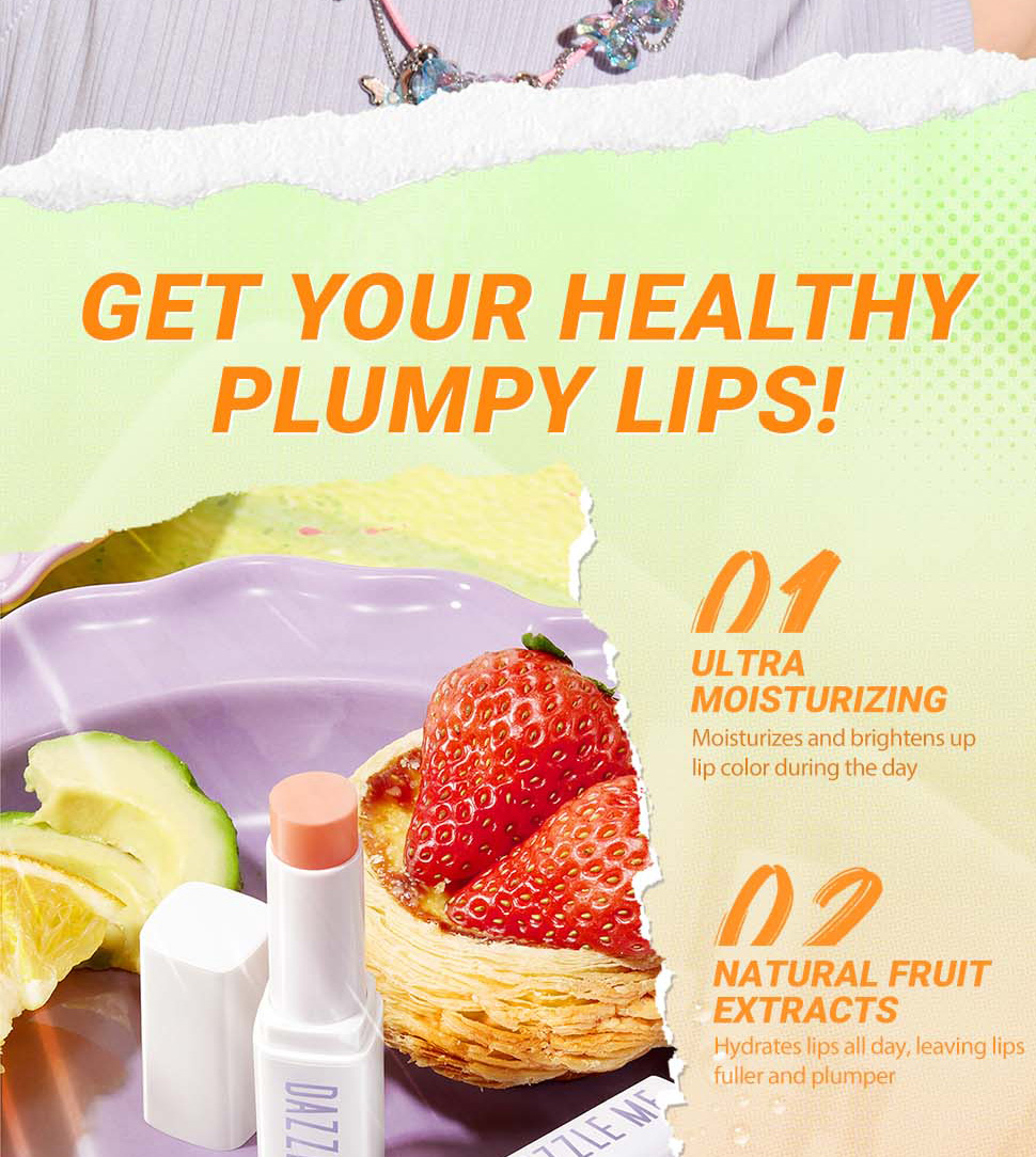 DAZZLE ME Fruit Justice Lip Balm | Hydrating Lip Treatment | Shopee ...