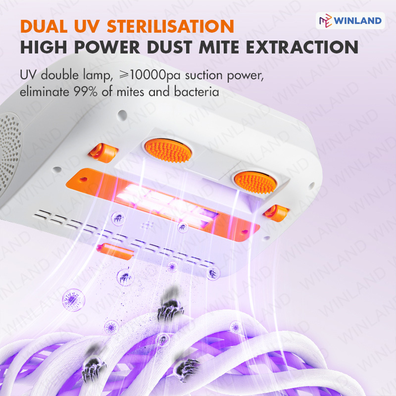 Gaabor by Winland Handheld Dust Mite Vacuum Cleaner 200ml Dust Barrel ...