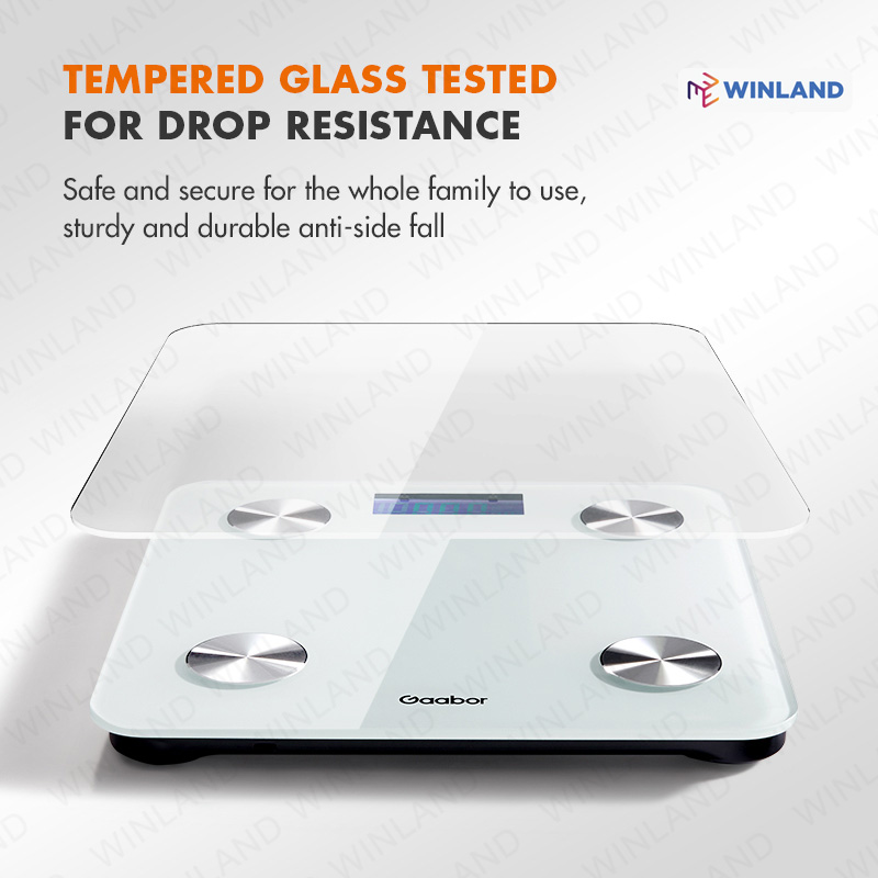 Gaabor by Winland LED Display Electronic Weighing Scale USB Charging w ...