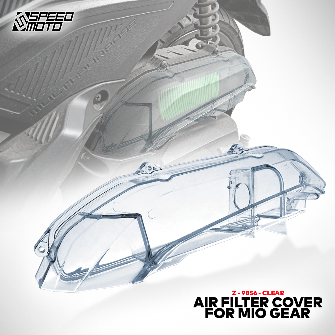 MOKOTO MIO GEAR AIR FILTER WITH PULLEY COVER SET Z-9854 FORGED / Z-9853 ...