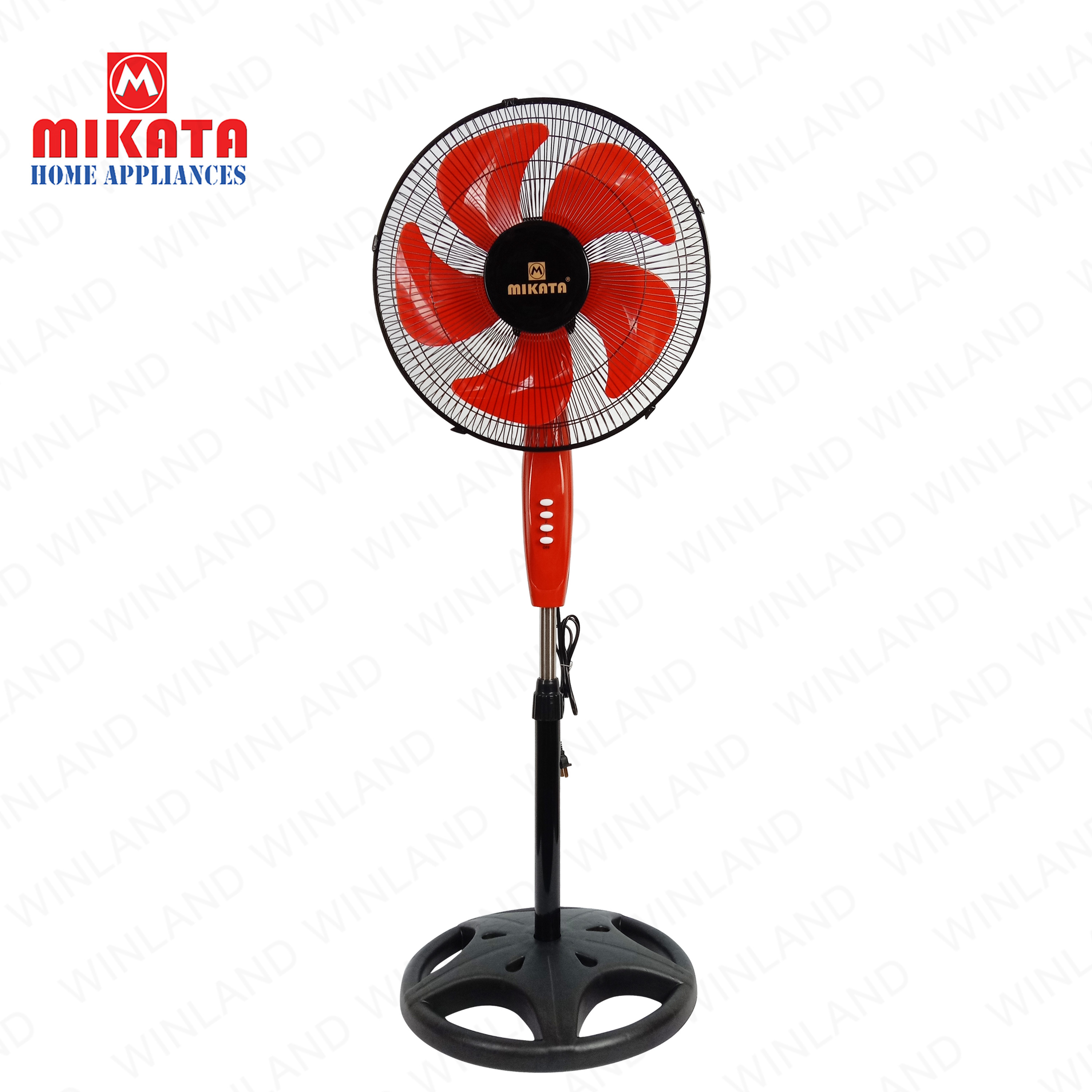 Mikata by Winland Lotus Series 16 Inch / 405mm Stand Electric Fan 70W ...