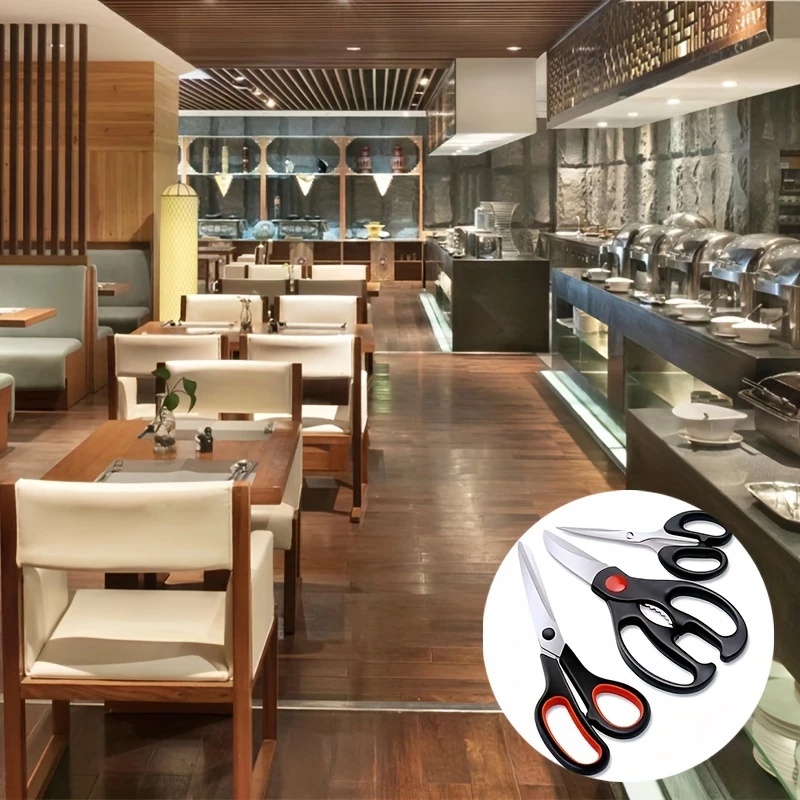 COD 3pcs Scissors Professional Kitchen Scissors MultiFunction Stainless ...