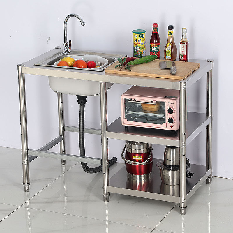 kitchen sink lababo stainless Stand 304 Single Double Portable ...
