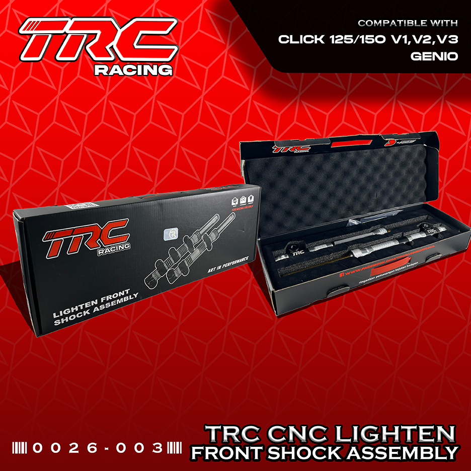 TRC RACING CLICK 125 150/BEAT FI LIGHTEN FRONT SHOCK ASSEMBLY 0026-003 ...