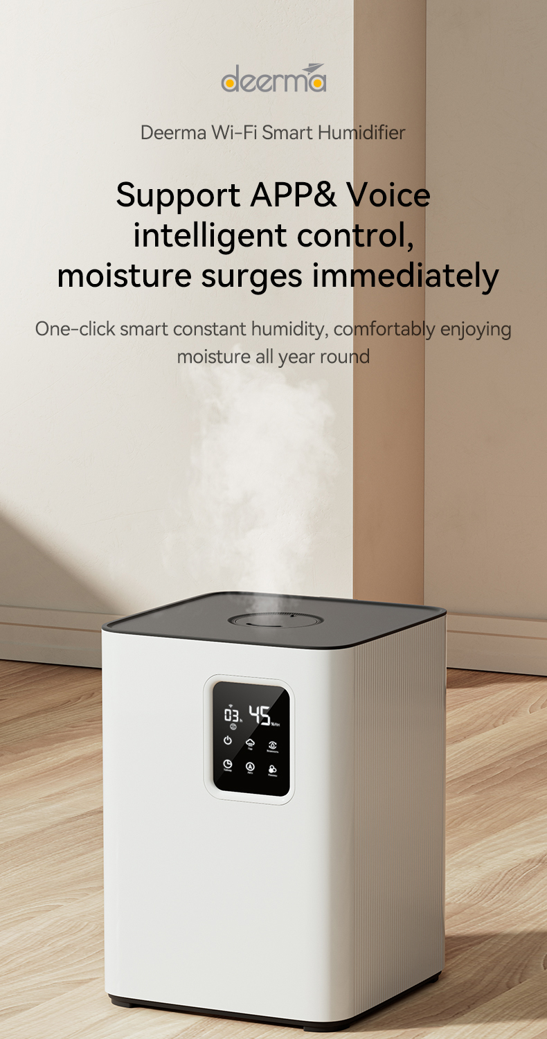 Deerma F951W Humidifier Intelligent Digital Display 12H Timing ...