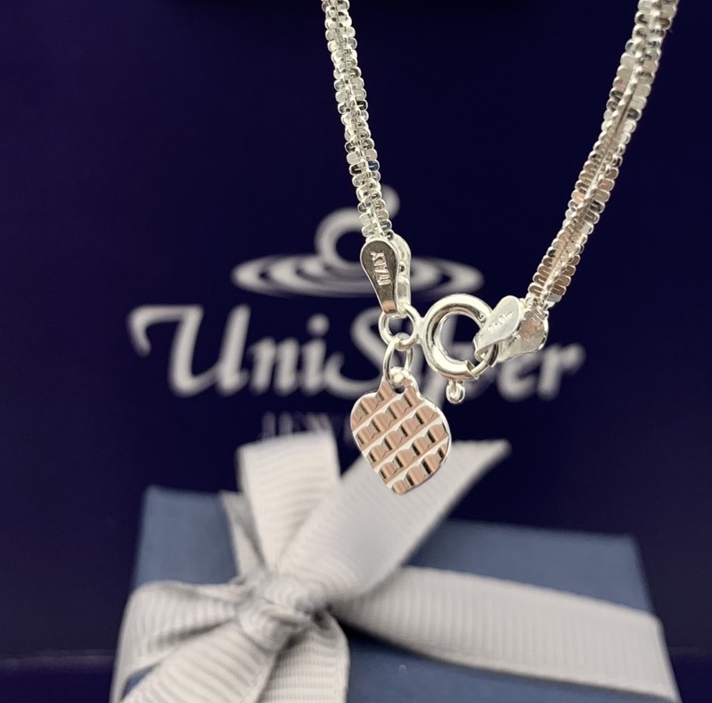 Unisilver 925 Sterling Silver Charmed Lady’s Bracelet (LB1311-041070 ...