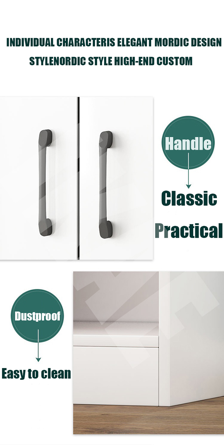 IKAE 3 Door Wood Wardrobe White Cabinet Bedroom Closet Megabox for ...