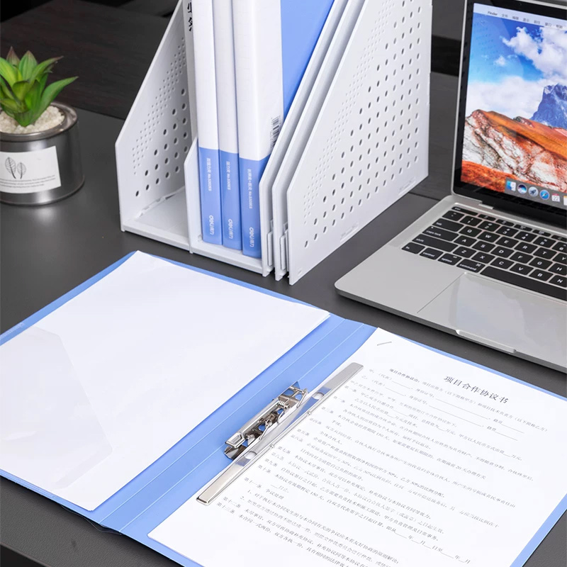 Deli Document Box File Long Size File Organizer Storage Data Box 5302ES ...