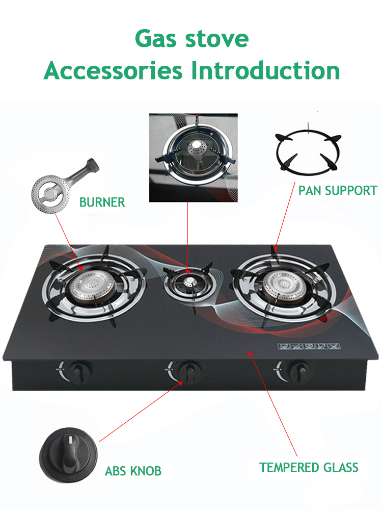 ICON Gas Stove Two Burner Infrared Gas Stove Double Standard ...