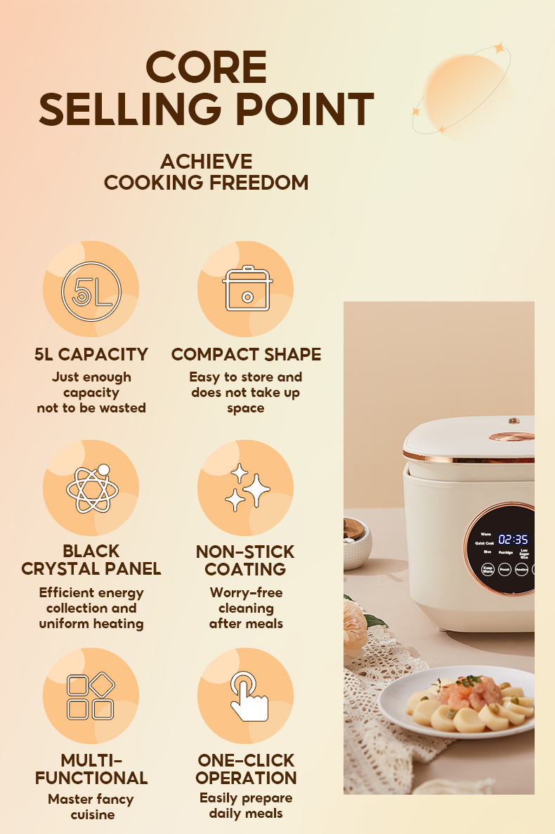 Vermax rice cooker 5L Smart rice cooker | Shopee Philippines