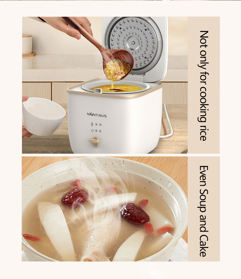2.5L Rice cooker Multi-Functional Fashionable Non-Stick Cooker for Rice ...