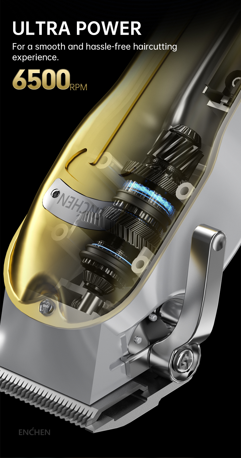 Enchen Electric Hair Clipper Trimmer Boost 3 Hair Razor Professional ...