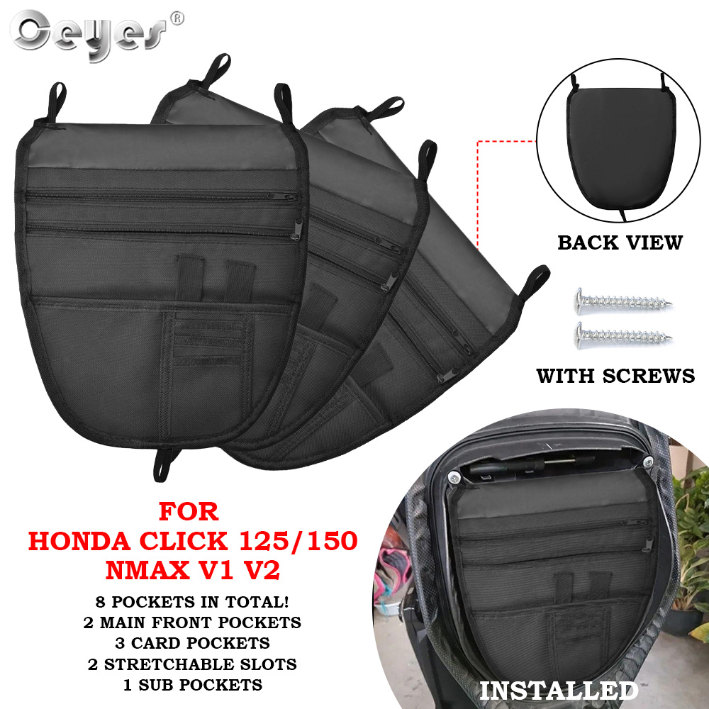 Ceyes Underseat Organizer for Honda Click 125/150 Nmax V1 V2 ...