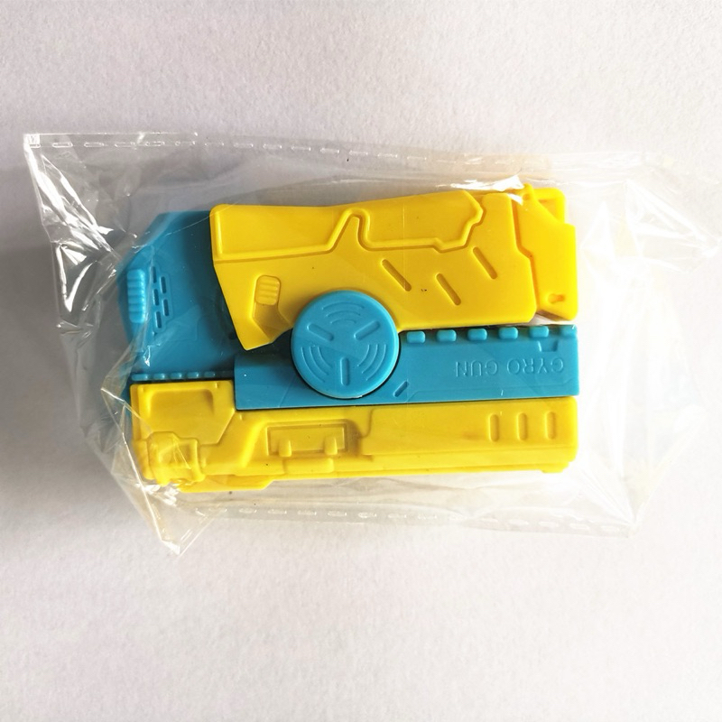 Mini decompression rotating rebound toy Gu.n two-in-one fidget spinner ...