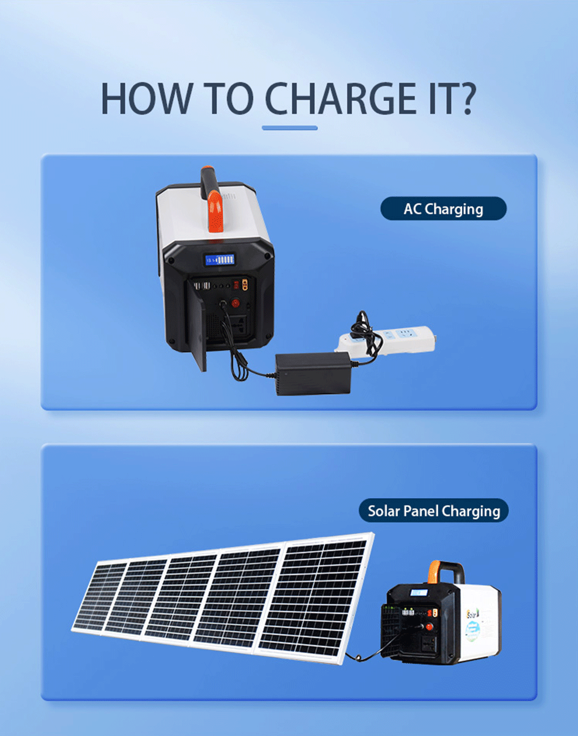 NSS 500W 80000mAh Solar Power generator Solar Power Station Portable ...