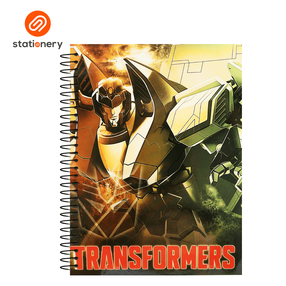 Transformers Spiral Notebook 80lvs Pack of 7 | Shopee Philippines