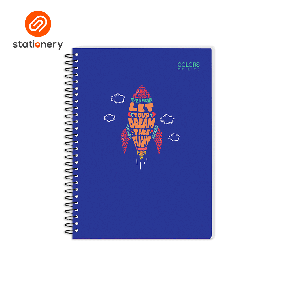 Advance Colors of Life Spiral Notebook 80lvs Pack of 7 | Shopee Philippines