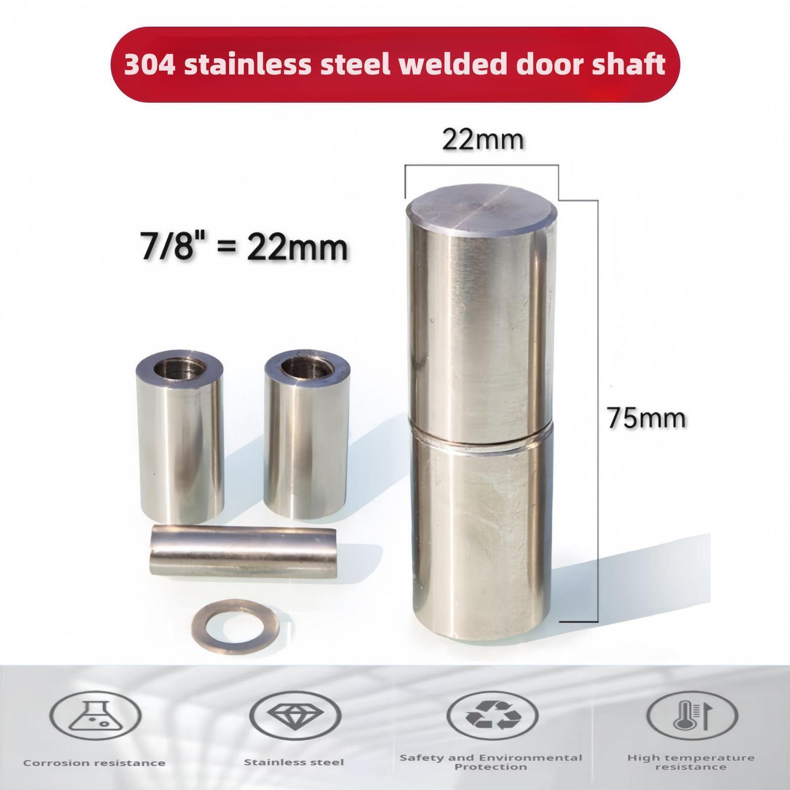 1Pcs 304 Stainless Cylindrical Hinges Door Hinges Stainless Hinges 5/16 ...