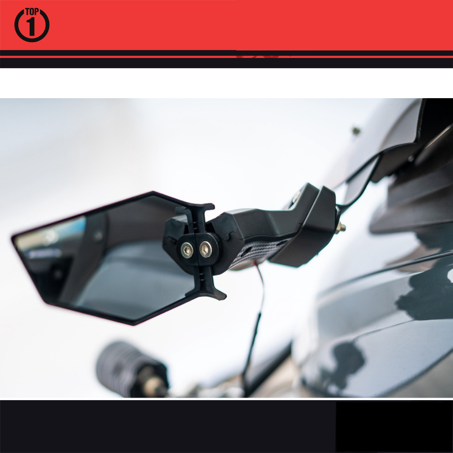Top1 Protaper Winglet Side Mirror With Signal Light For Nmax / ADV ...