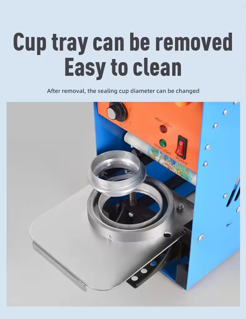 REAIM Cup Sealer Machine Sealer For Plastic Cup Paper Cup Heavy Duty ...