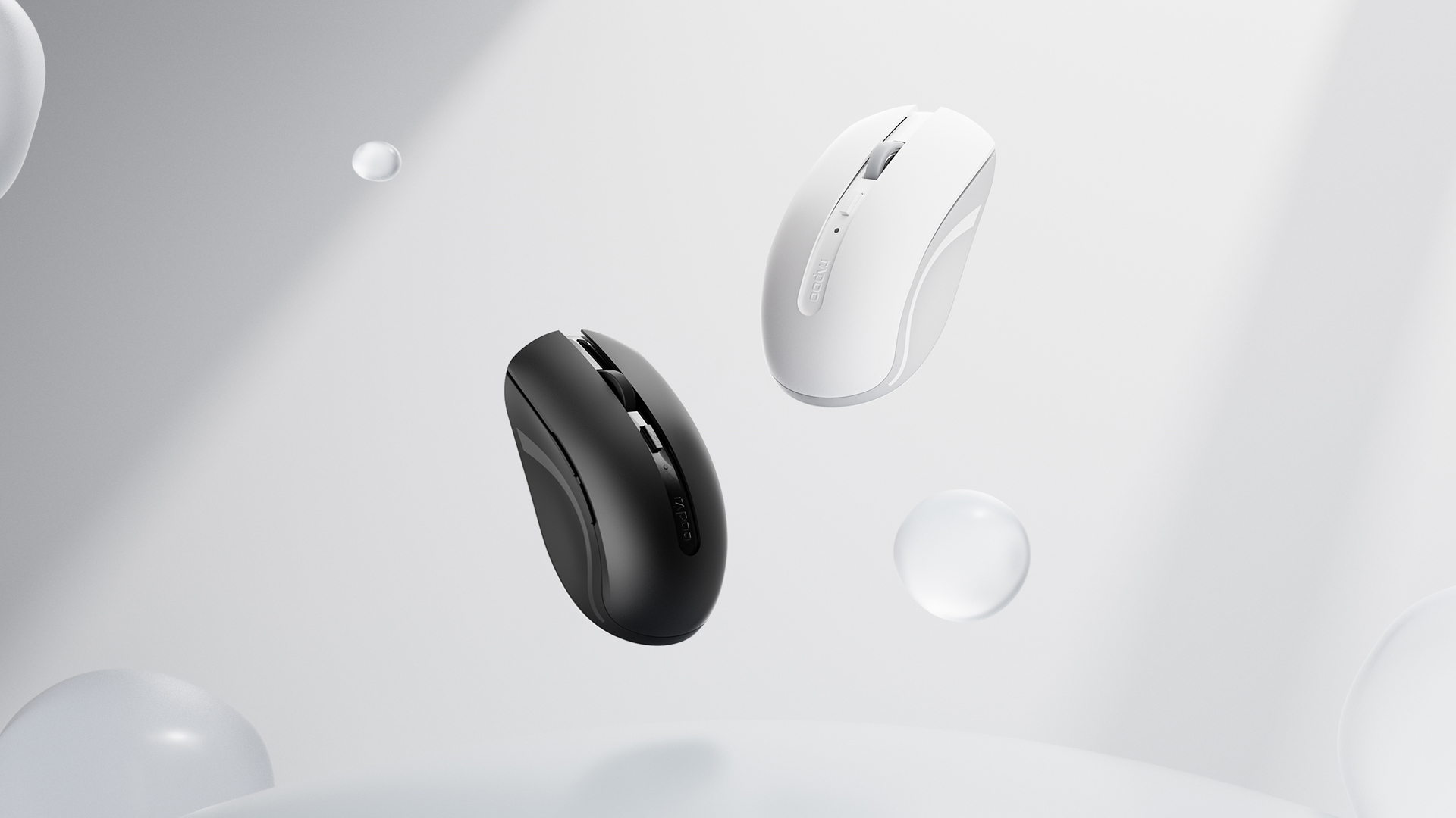 Rapoo M350 2.4G Wireless Mouse Ergonomic Design Office Silent Mouse DPI ...